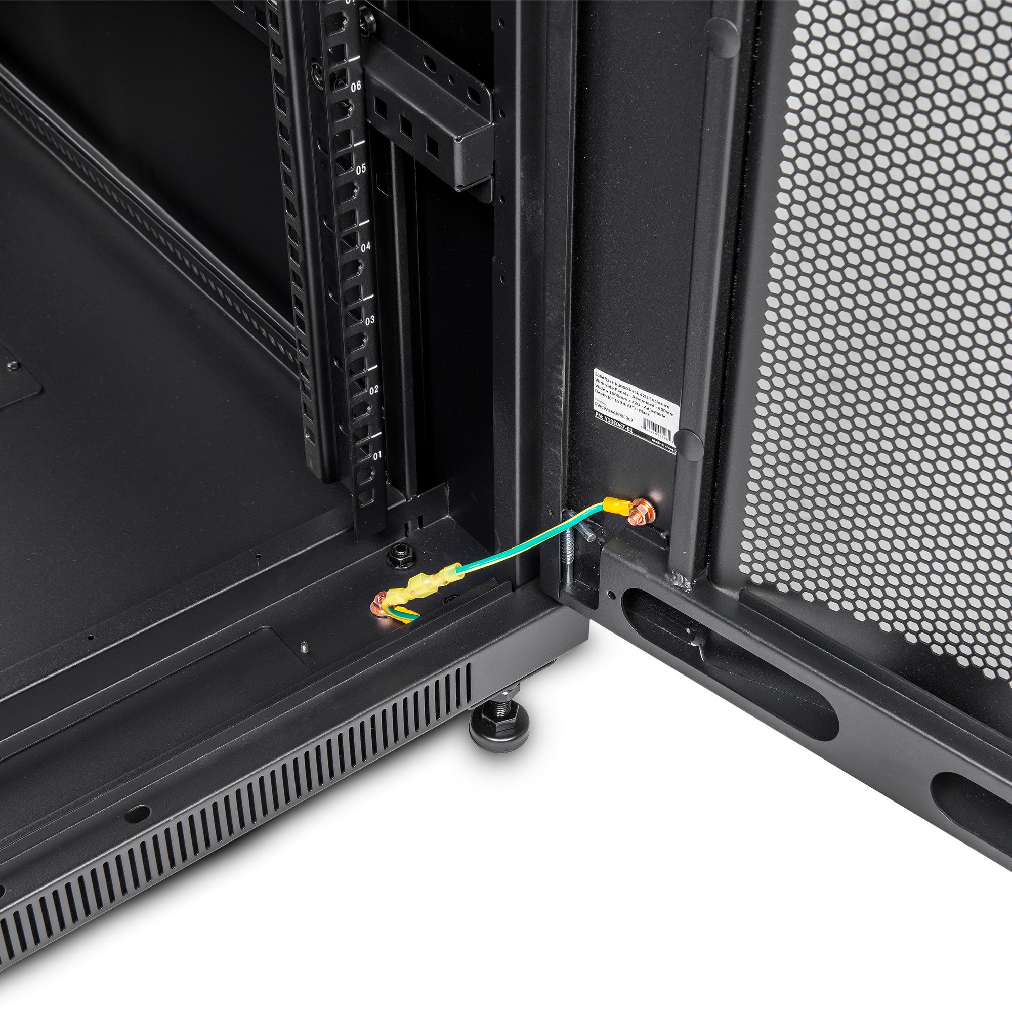 Rocstor SolidRack R3003 Premium 12U Rack Enclosure Cabinet – 1760 lb ...