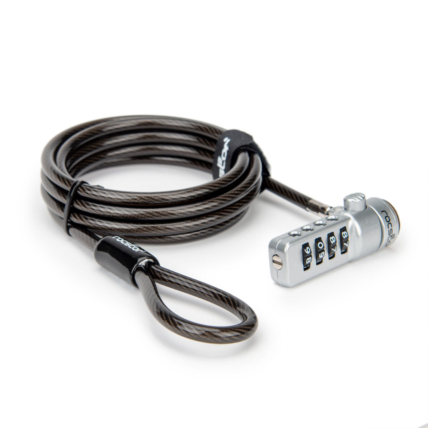 Rocbolt Combination Laptop Lock Security Cable – 4-Digit Combination ...