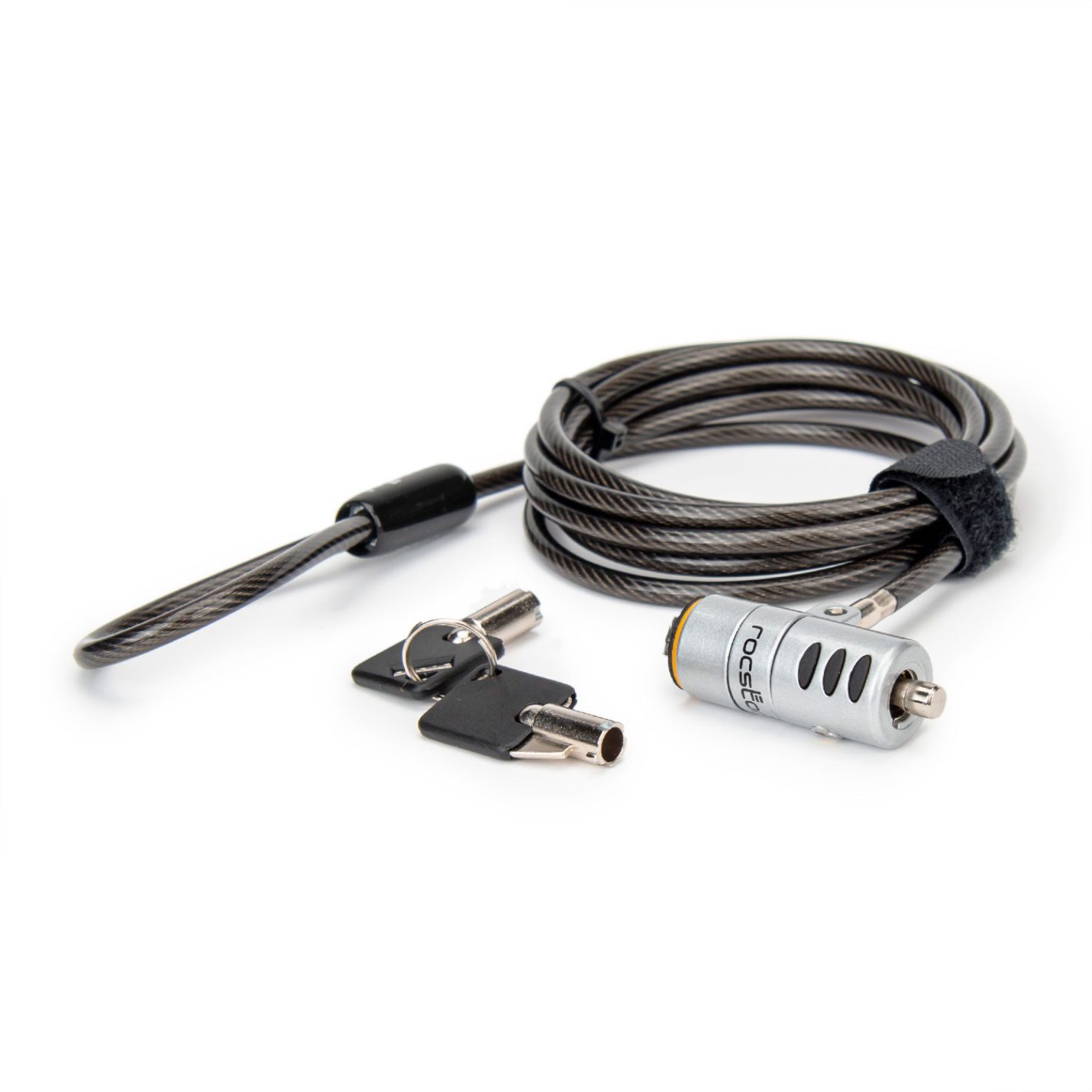 Rocbolt Premium Security Cable Keyed Lock with 2 Keys 6ft – Rocstor