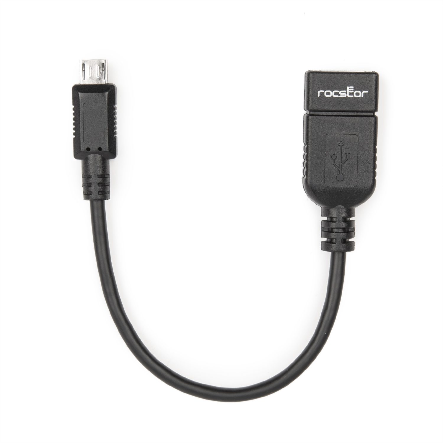 Micro USB to USB Type-A Adapter – M/F – On-The-Go (OTG) Convertor – Rocstor