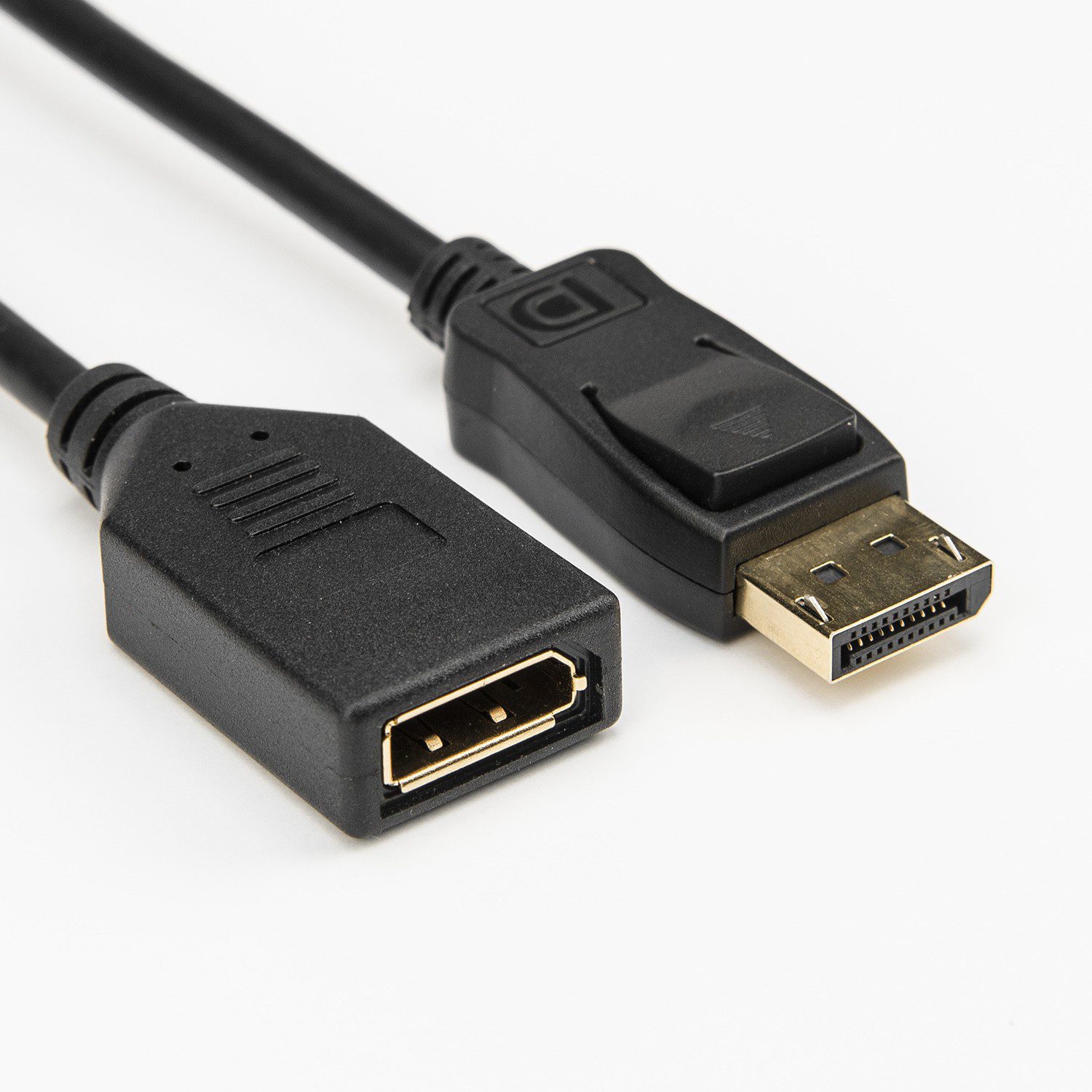 Rocstor Premium DisplayPort Video Extension Cable - M/F - Black - 6 ft