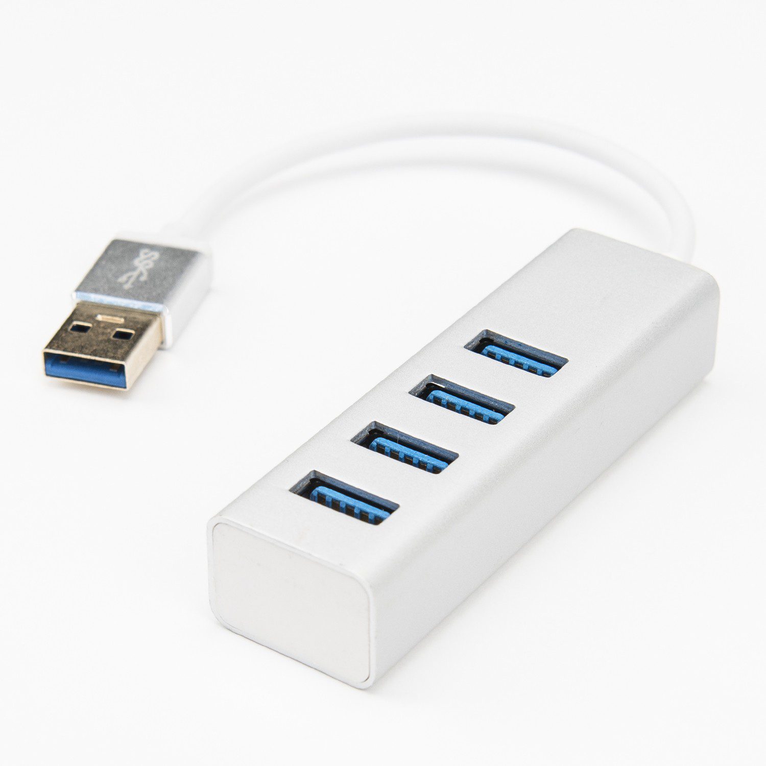 Portable 4 Port Hub USB-A to 4x USB-A SuperSpeed USB 3.0