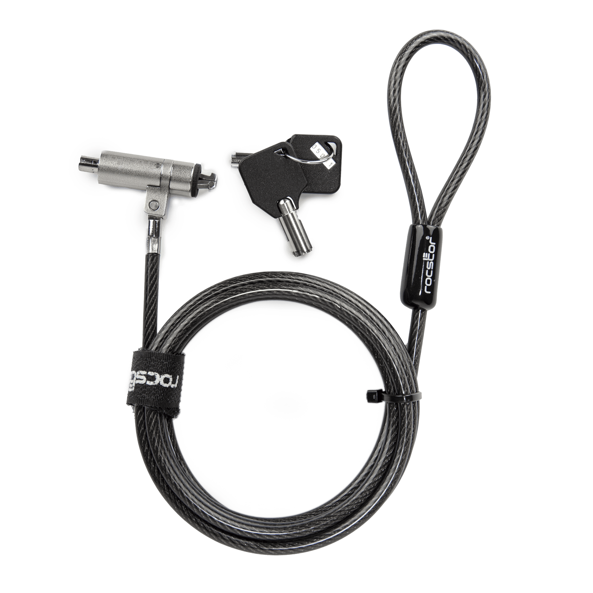 Rocbolt® C22 Slim Keyed Lock for Laptops & Devices – Compatible with ...