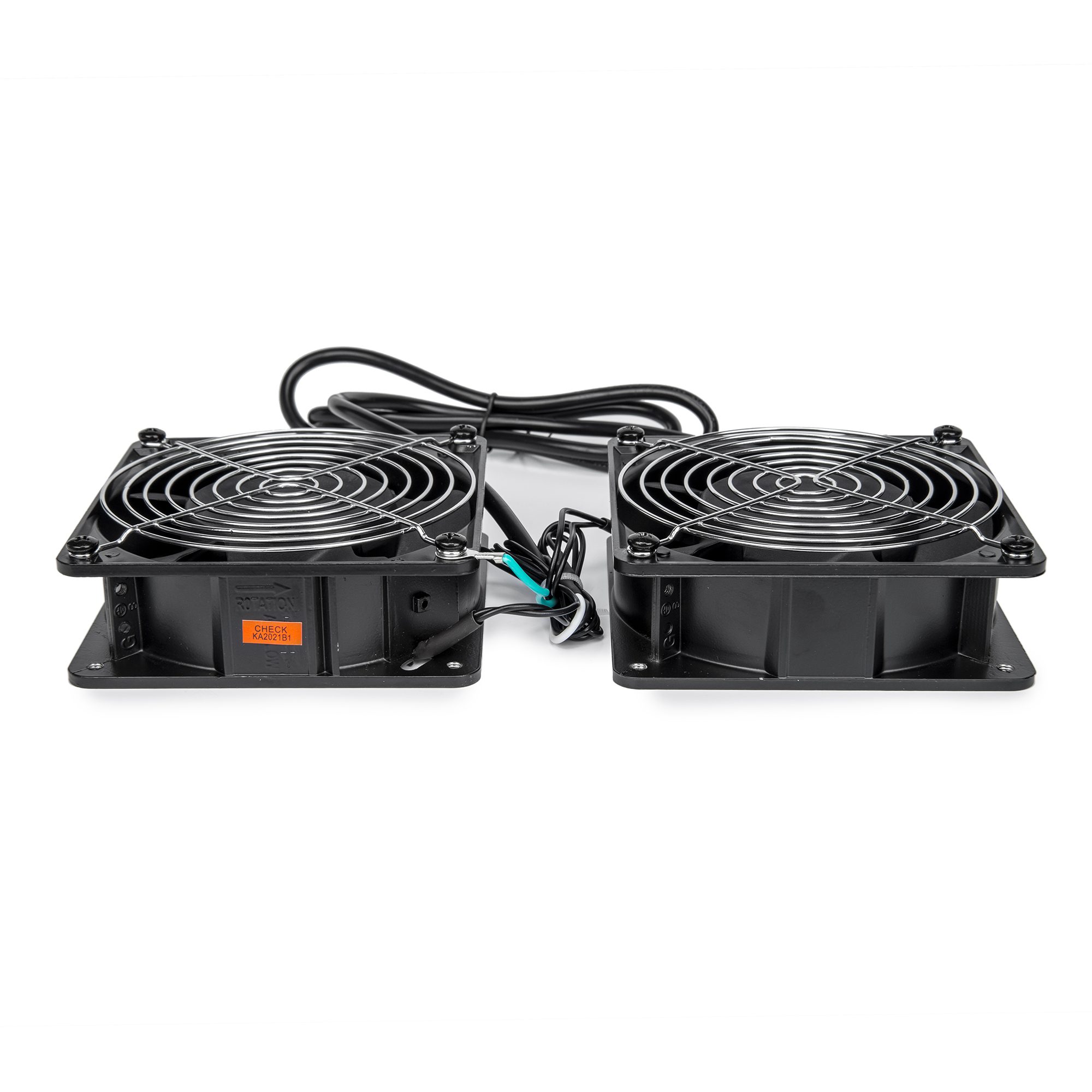 SolidRack Fan for Wall Rack Cabinet – US 110v-120v – 2 Pack – Rocstor