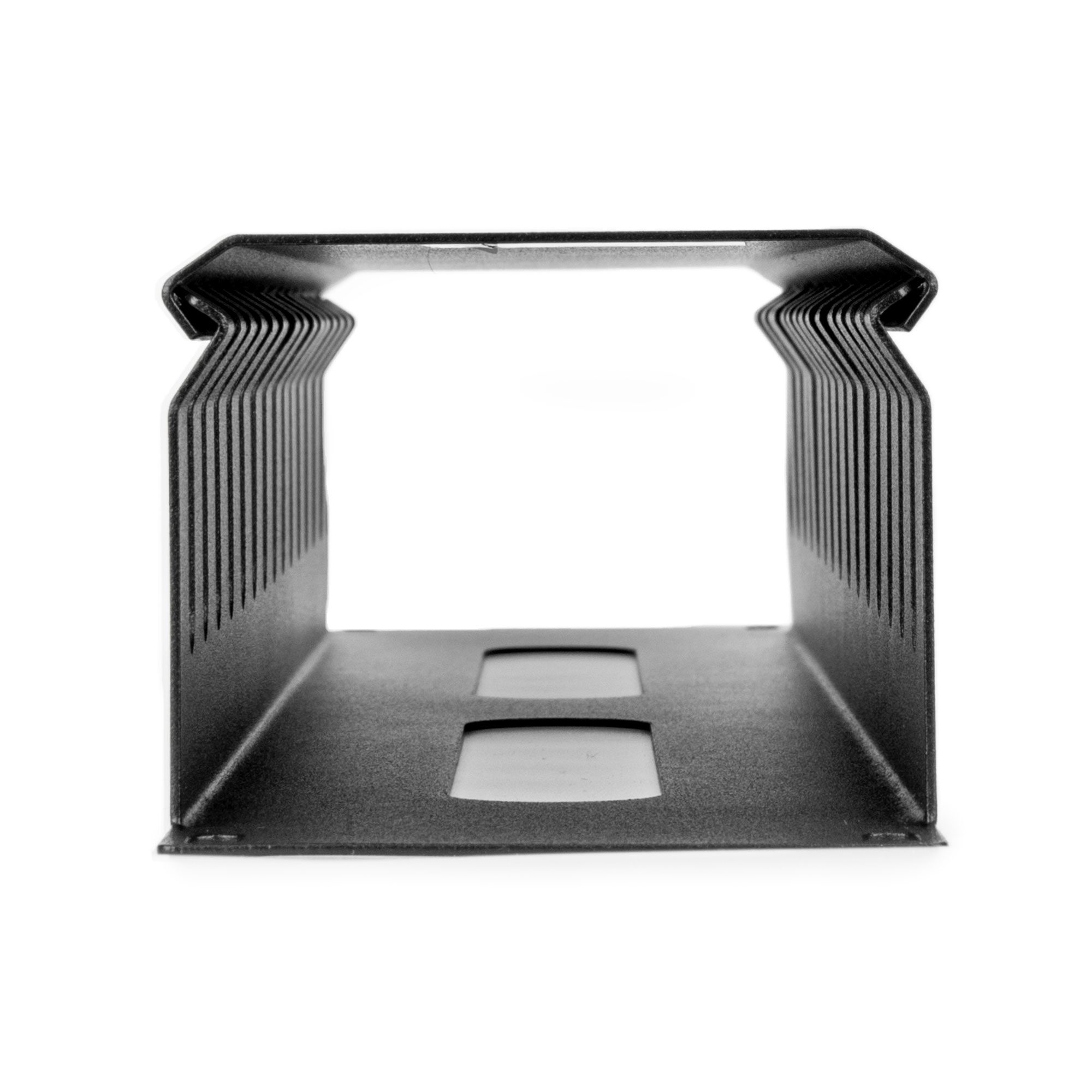 2U Horizontal Finger Duct Rack Cable Management Panel with Cover for 19