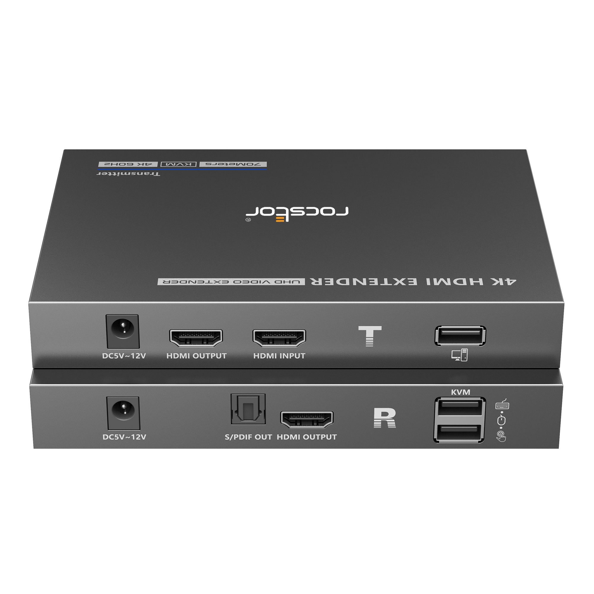 4K@60Hz HDMI KVM Extender over CAT6/CAT6a/Cat7 Ethernet Cable – up to ...
