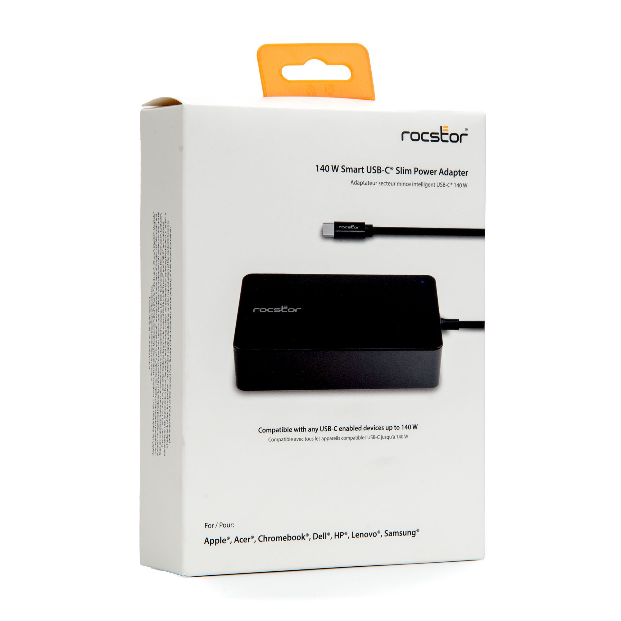 140W Smart USB-C Power Adapter - 6' Fixed USB-C cable