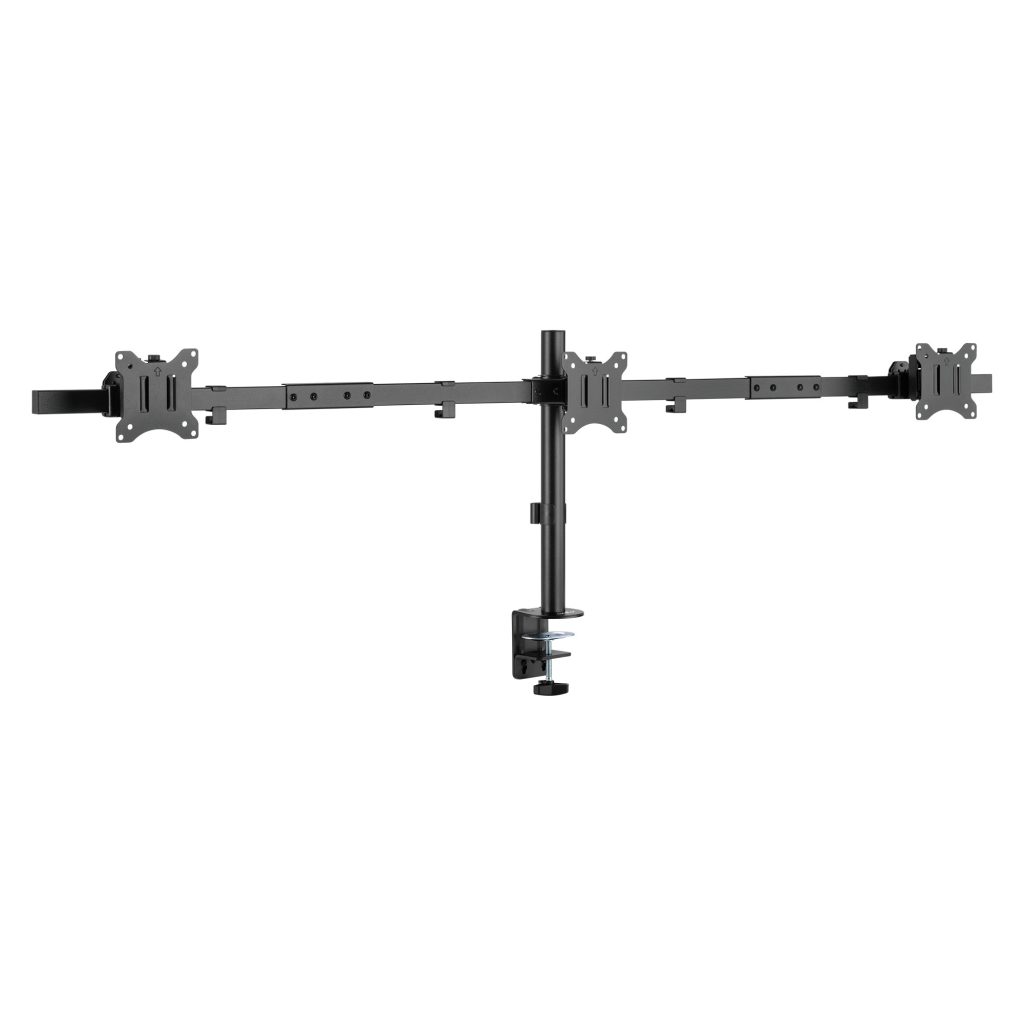 ErgoReach EP4 Premium Triple Screen Monitor Pole Mount, C-Clamp ...