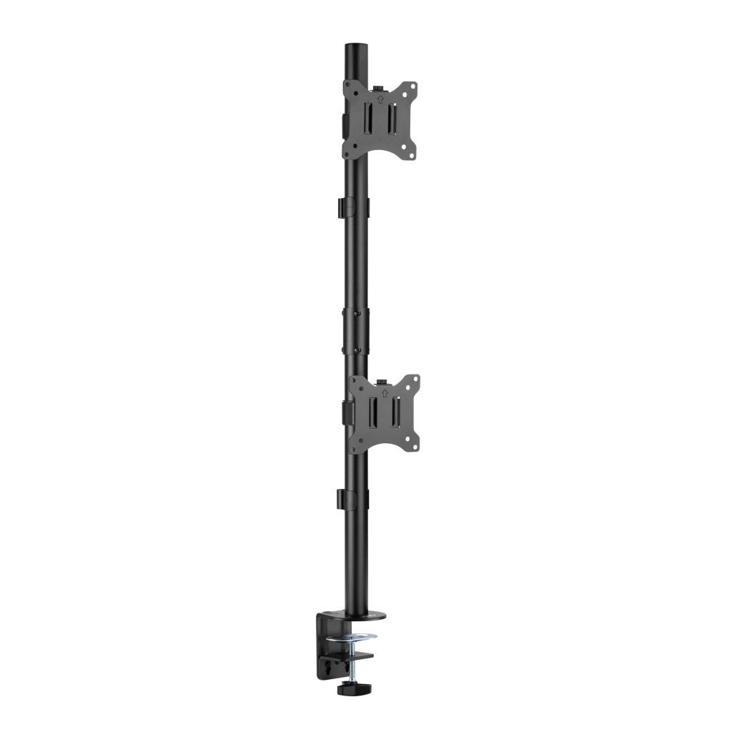 ErgoReach EP6 Premium Dual Screen Monitor Mount, C-Clamp & Grommet ...