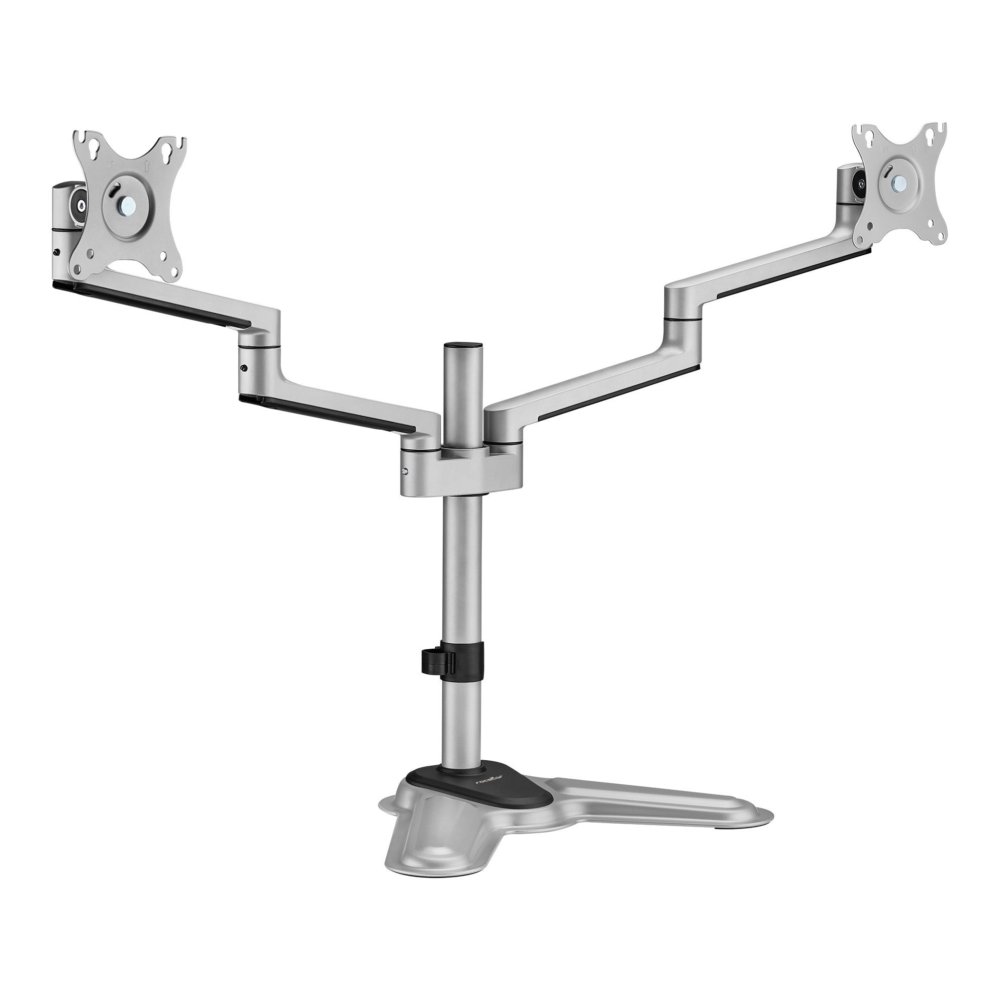 ErgoReach EP11 Premium Aluminum Dual-Screen Monitor Stand, Up to Two 32