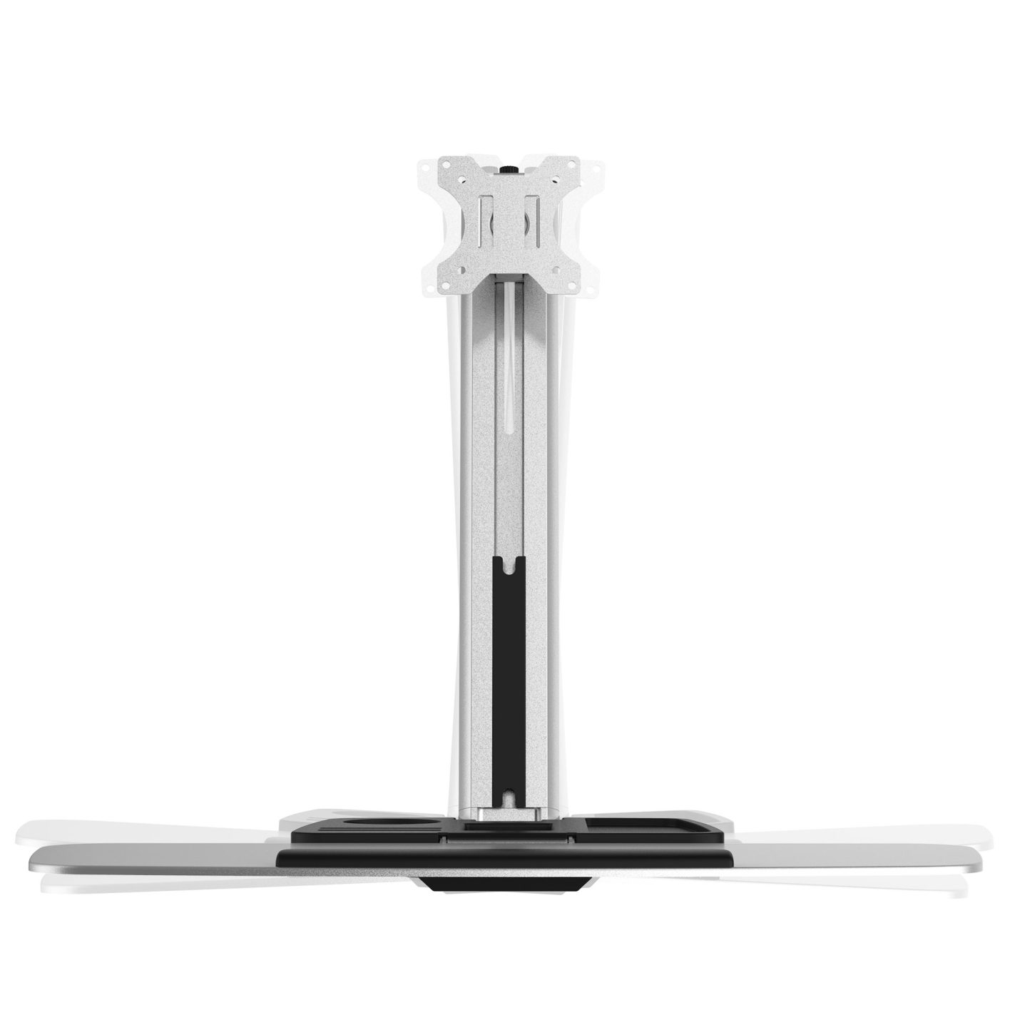 ErgoCenter EW2 Premium Single Monitor Wall Mount Workstation – Rocstor