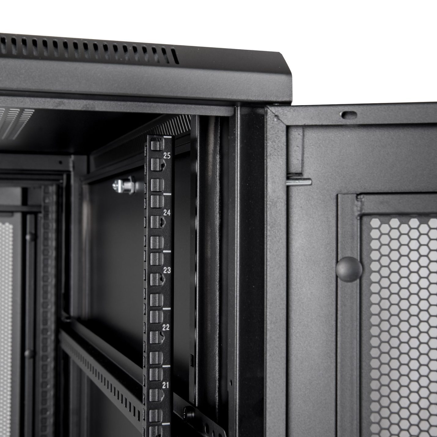 Rocstor SolidRack R3103 Premium 25U Rack Enclosure Cabinet – 1760 lb ...
