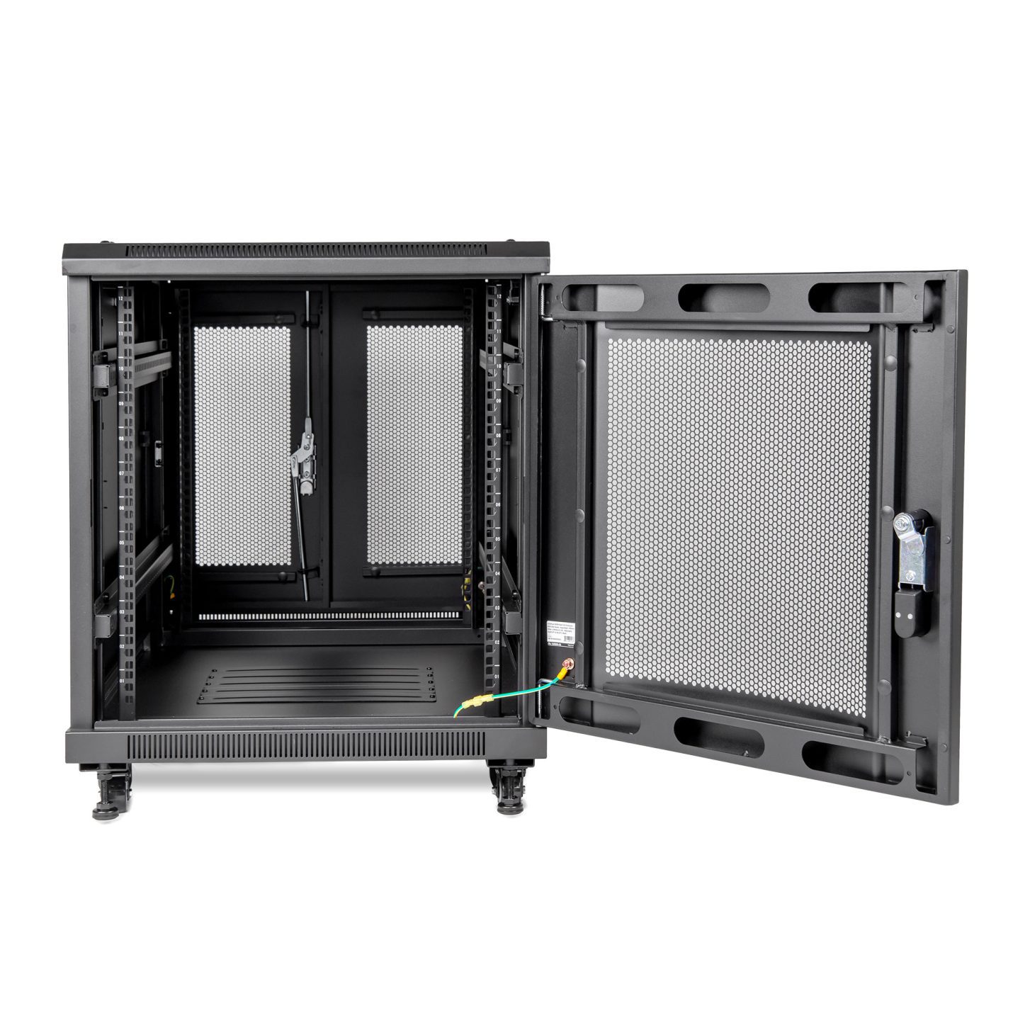 Rocstor SolidRack R3003 Premium 12U Rack Enclosure Cabinet – 1760 lb ...
