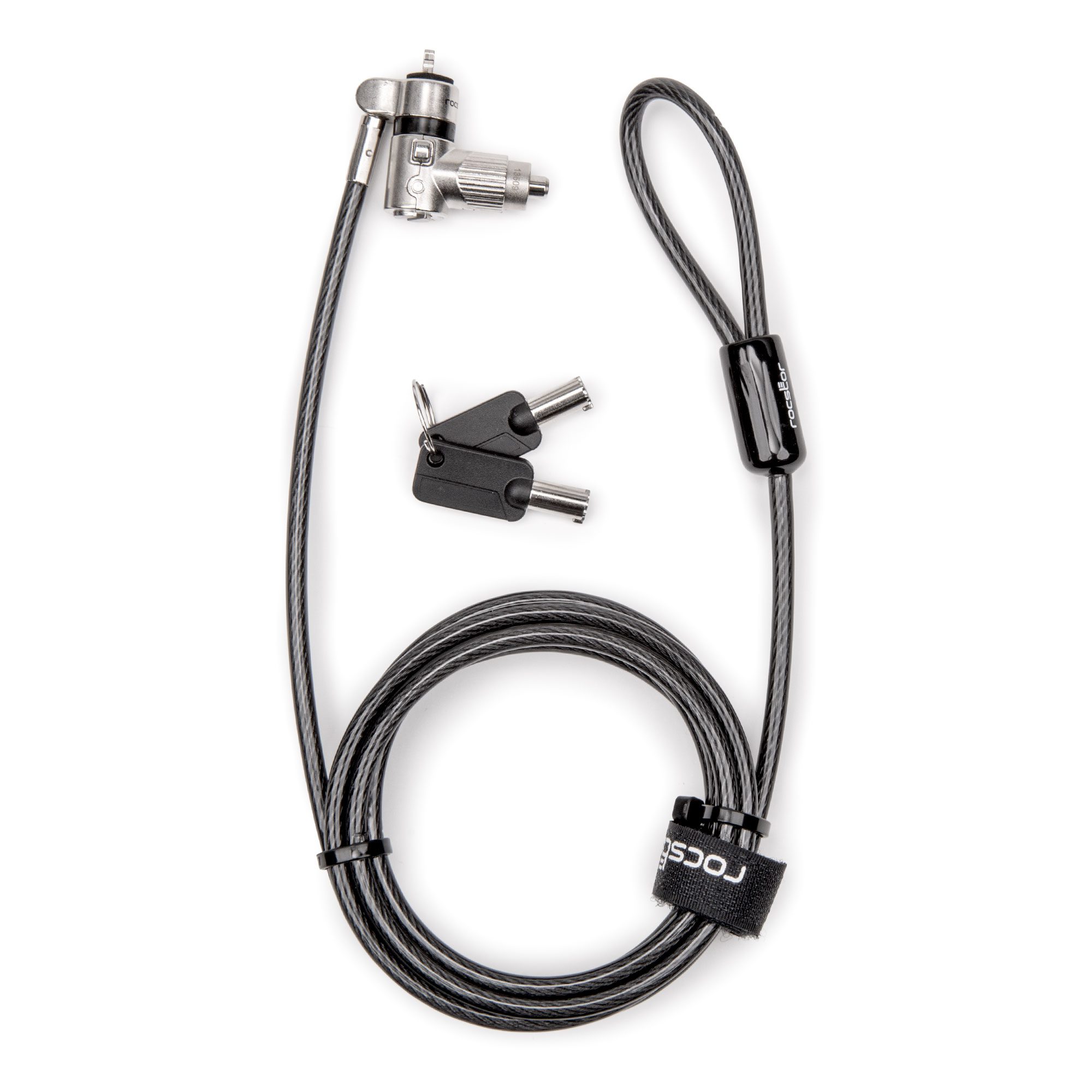 Rocbolt 3-IN-1 Universal Switchable Built-in Keyed Security Laptop Lock ...