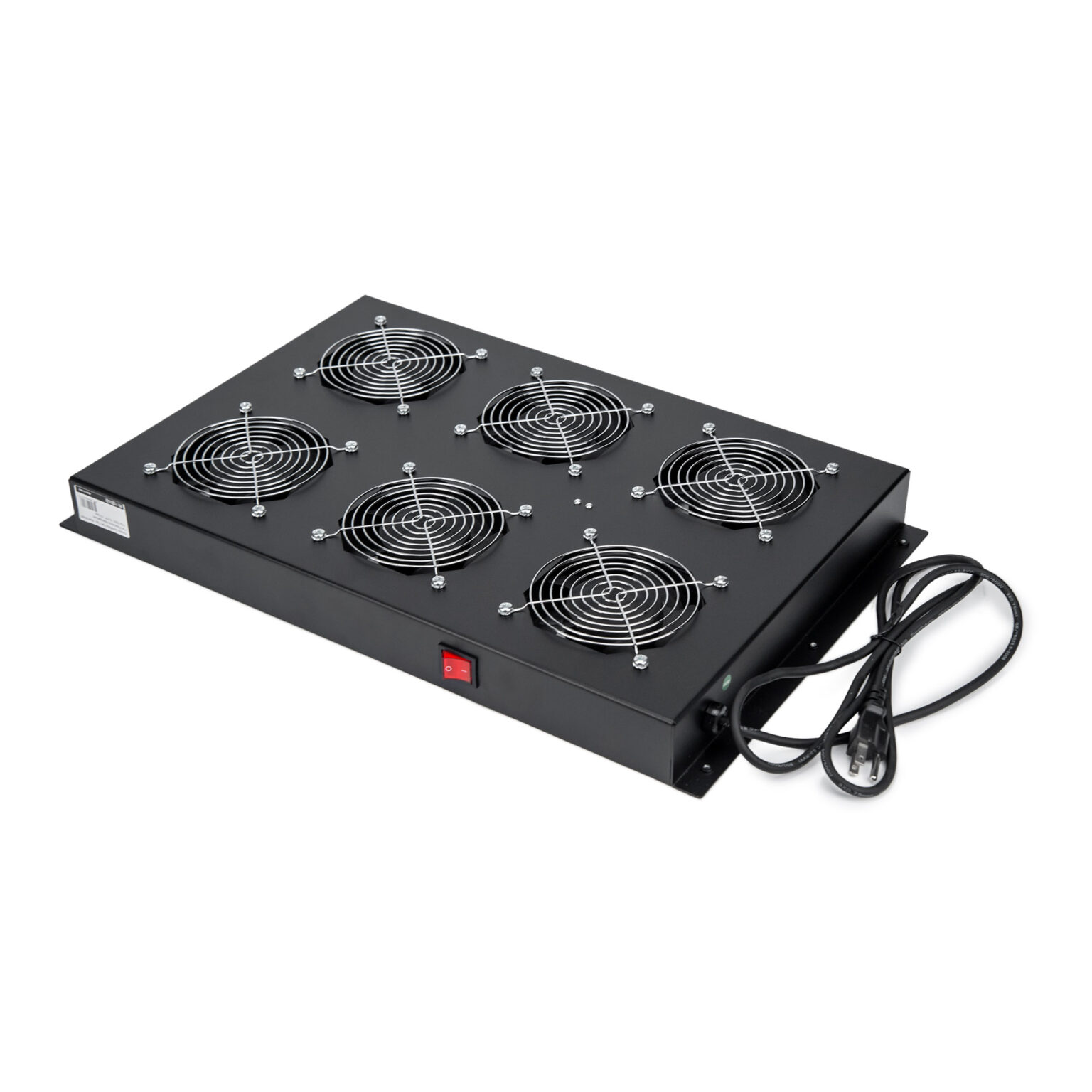 SolidRack Fan Tray, Roof Mount Airflow Management 110v/120v – 5-15P – 6 ...