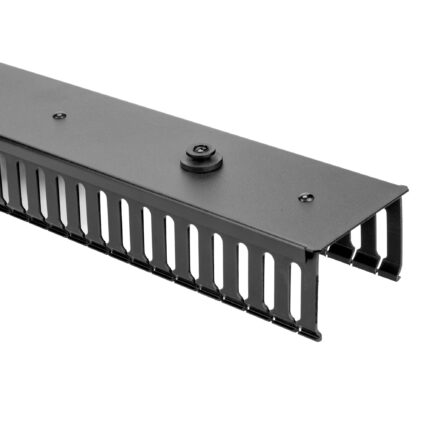 Vertical Cable Organizer with Finger Ducts Cable Management Panel ...