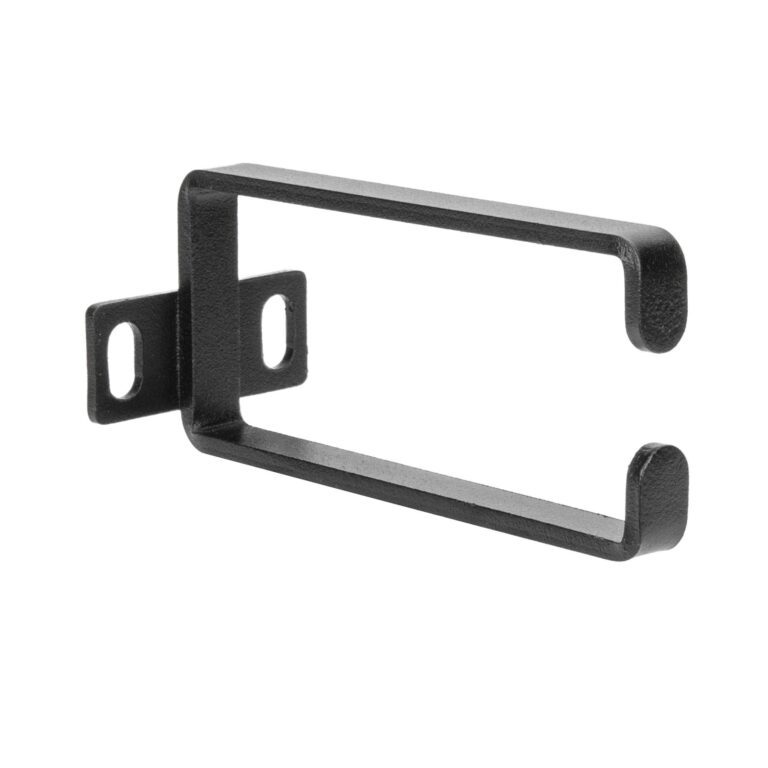 1U Vertical Server Rack Cable Management D-Ring Hook – Steel – Black ...