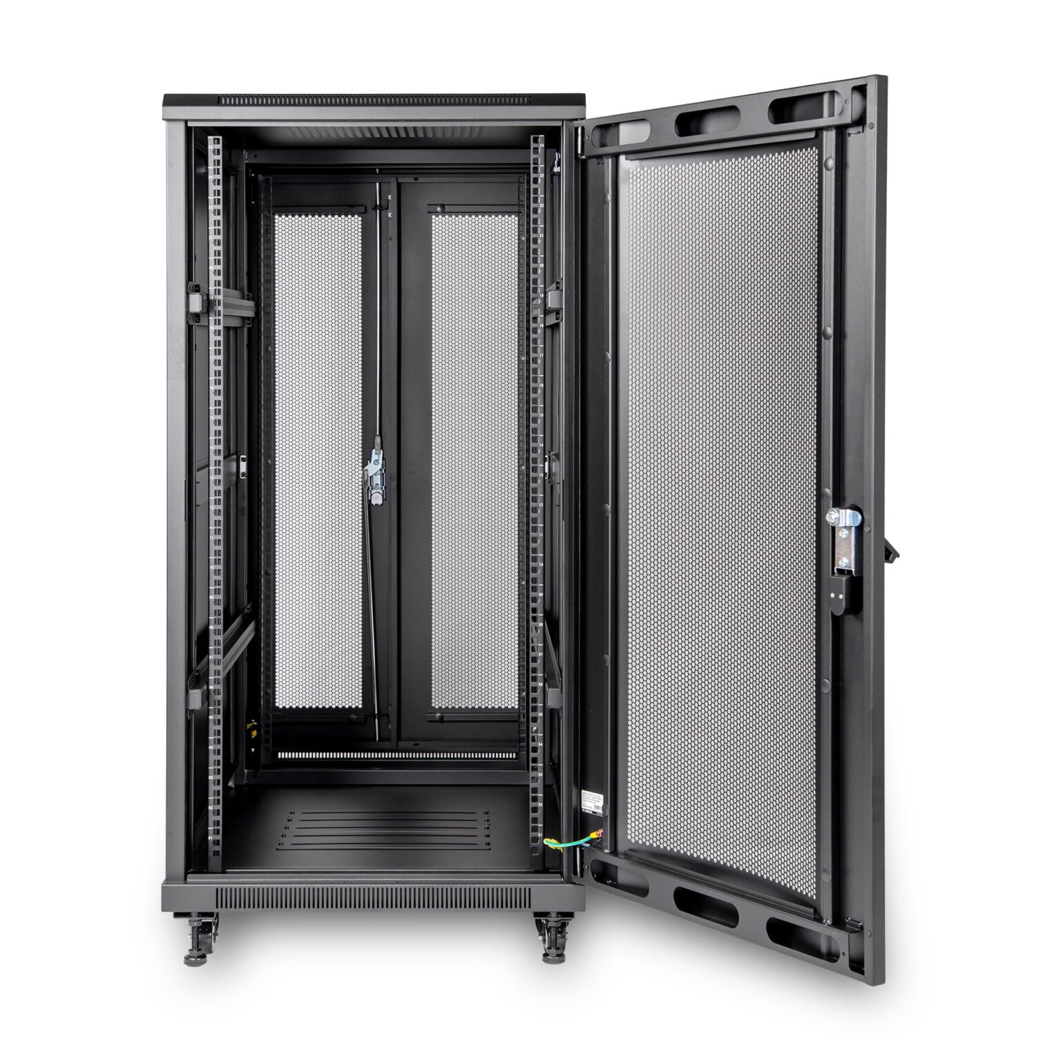 SolidRack R3004 Premium 24U Rack Enclosure Cabinet – 1760 lb Static ...