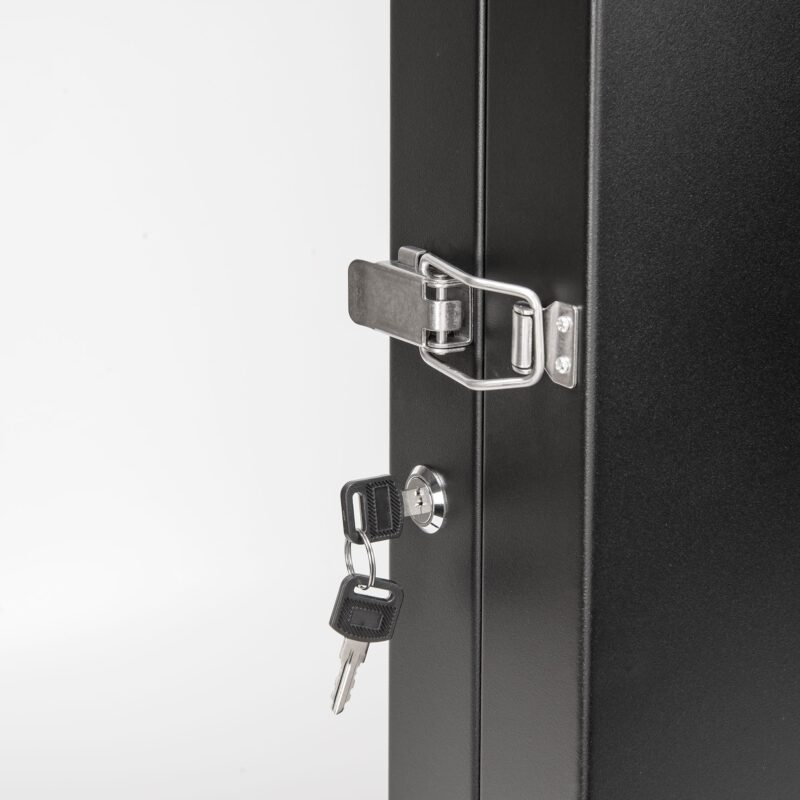 SolidRack 2U Low Profile Vertical Mount Switch-Depth Wall-Mount Rack ...