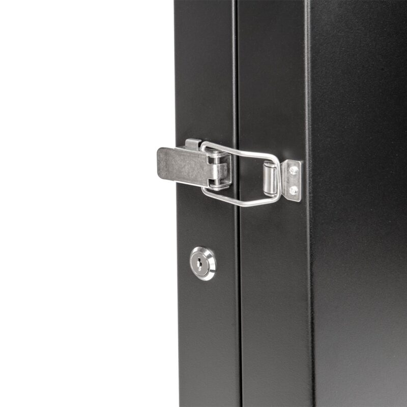 SolidRack 2U Low Profile Vertical Mount Switch-Depth Wall-Mount Rack ...