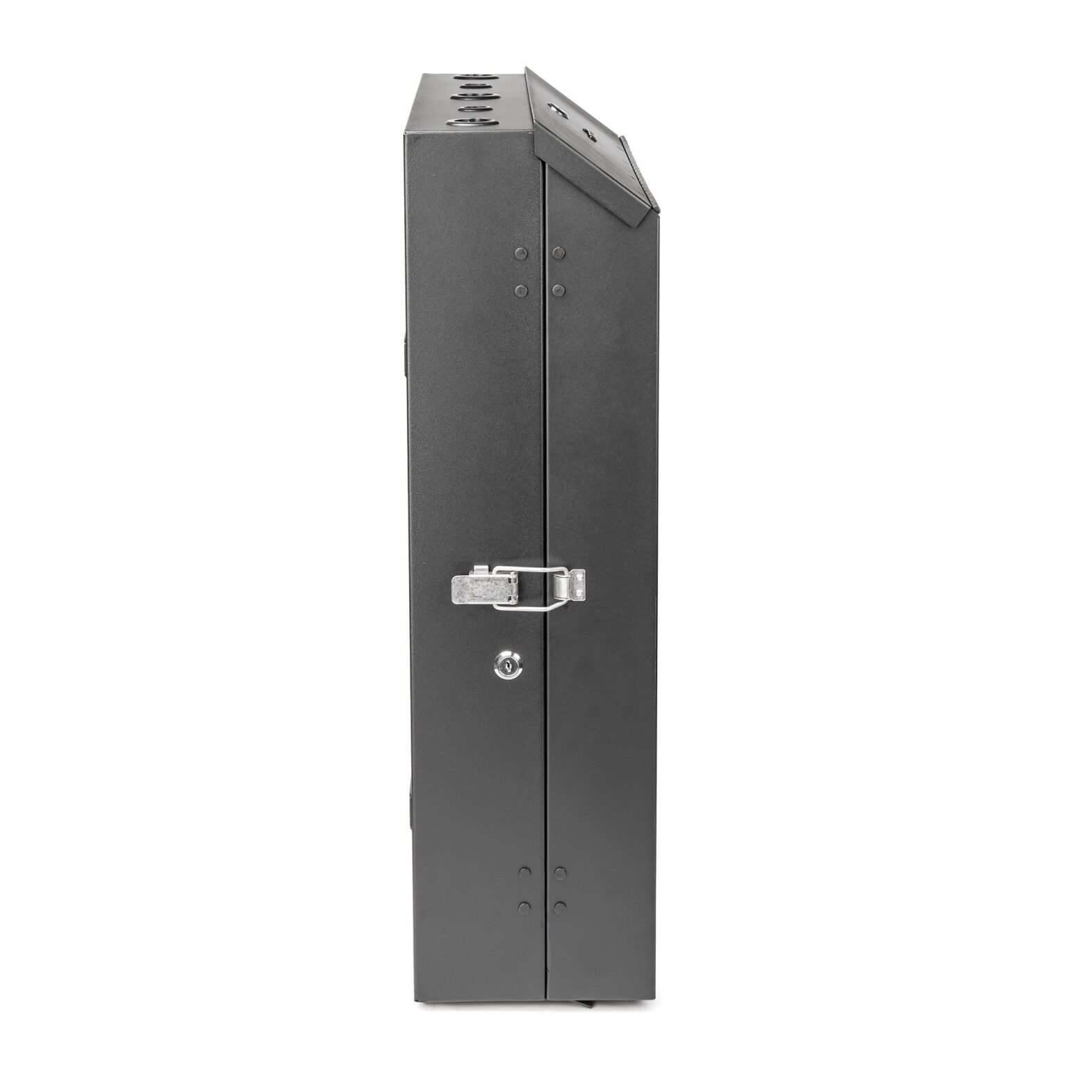 SolidRack 4U Low-Profile Vertical-Mount Switch-Depth Wall-Mount Rack ...