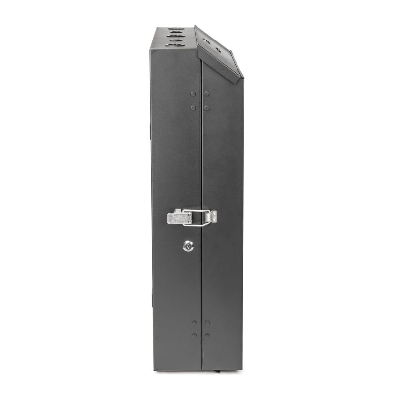 SolidRack 4U Low-Profile Vertical-Mount Switch-Depth Wall-Mount Rack ...