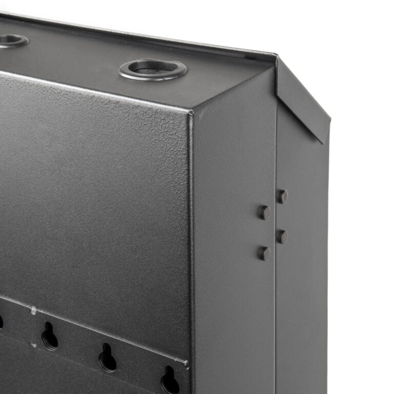 SolidRack 4U Low-Profile Vertical-Mount Switch-Depth Wall-Mount Rack ...