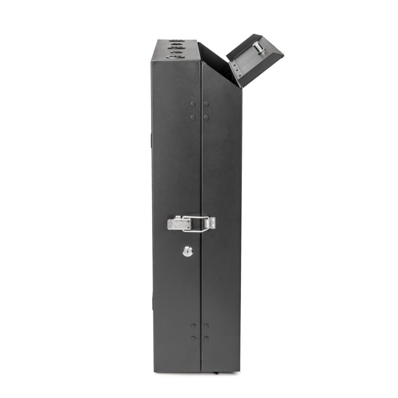 SolidRack 4U Low-Profile Vertical-Mount Switch-Depth Wall-Mount Rack ...