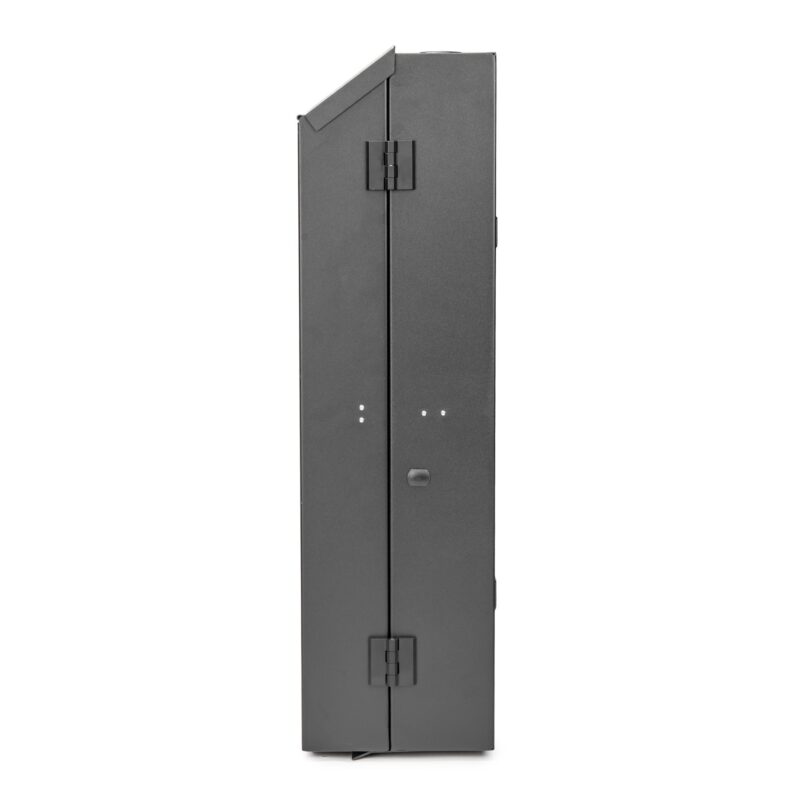 SolidRack 4U Low-Profile Vertical-Mount Switch-Depth Wall-Mount Rack ...