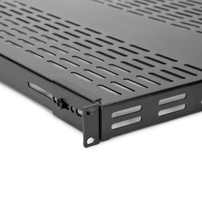 1U Vented Cantilever Tray 16in Depth 30lb Capacity 1U Vented Server ...