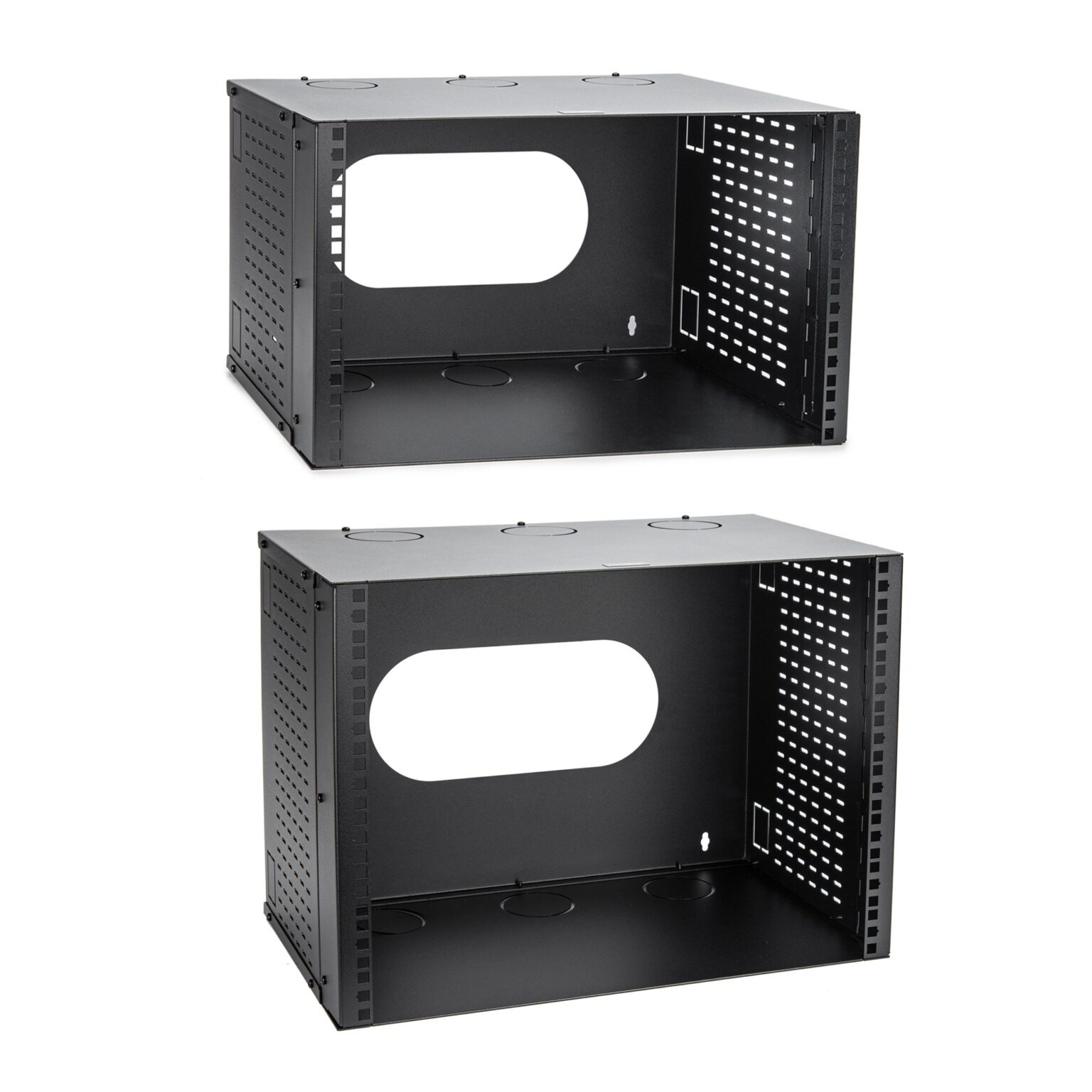 SolidRack Wall Mount Network Rack Low Profile For Patch Panel Bracket – rocstor.com