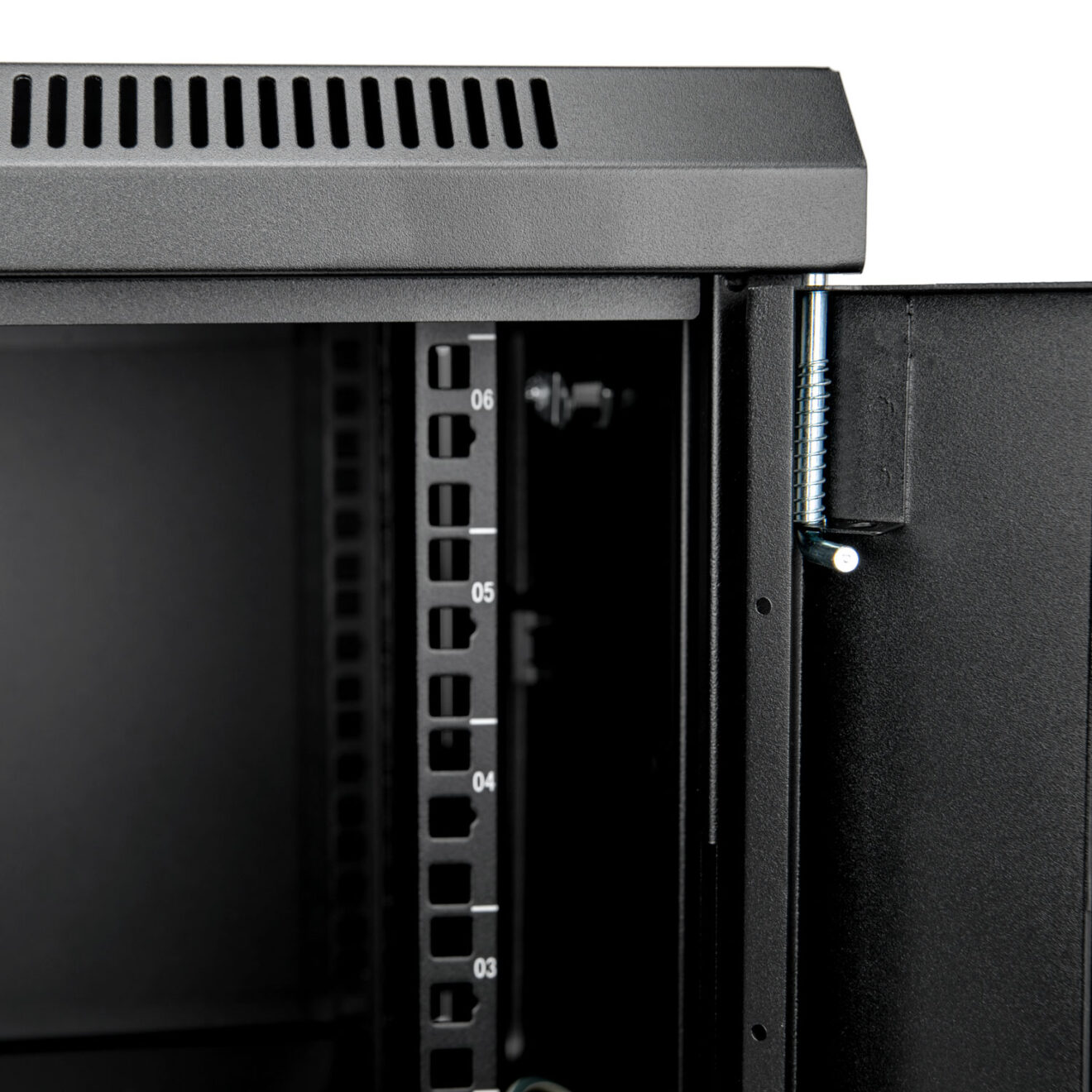 SolidRack 6U Wall Mount Rack Enclosure With Tempered Glass Window ...