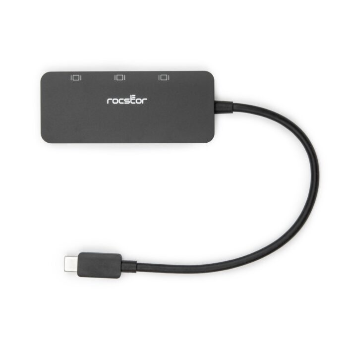 USB Type-C 4K Tripple DisplayPort Adapter, 3x DisplayPort 4K Ports, DP ...