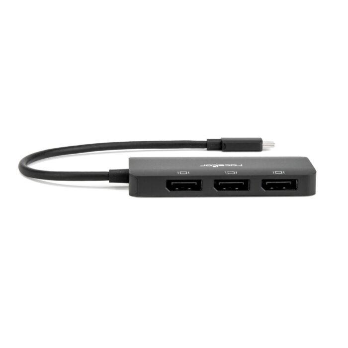 USB Type-C 4K Tripple DisplayPort Adapter, 3x DisplayPort 4K Ports, DP ...