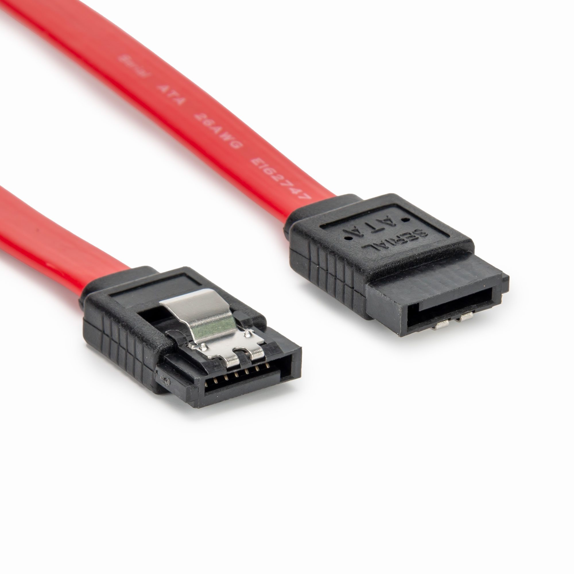 Latching SATA Cable Connectors – 7-pin data Receptacles, 7Pin-up M/M ...