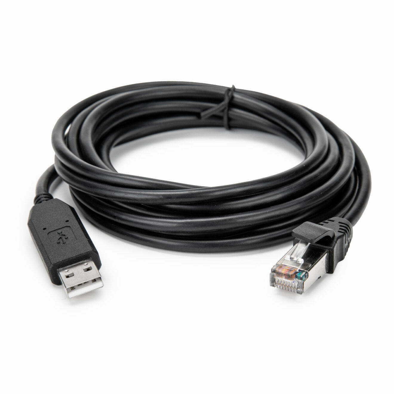 10ft (3m) Cisco® USB Console Cable – USB to RJ45 Rollover Cable – Black ...