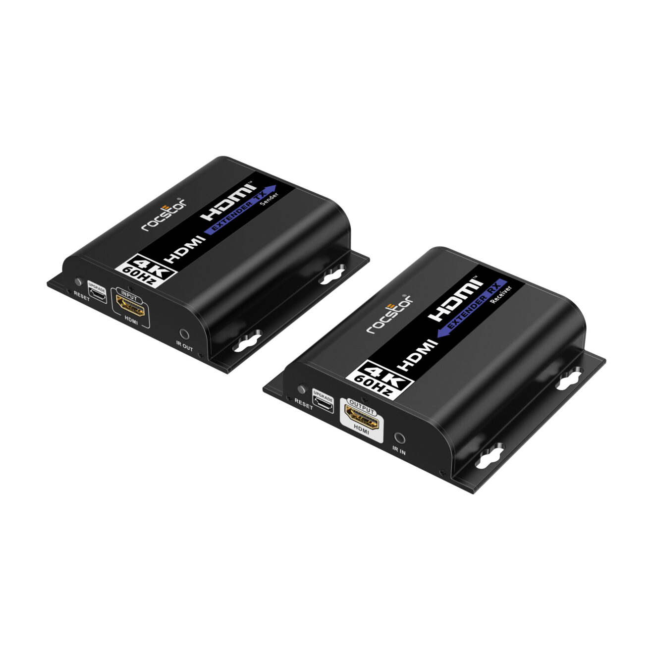 4K@60Hz HDMI & IR Over 1G IP Extender – IR Passback – rocstor.com