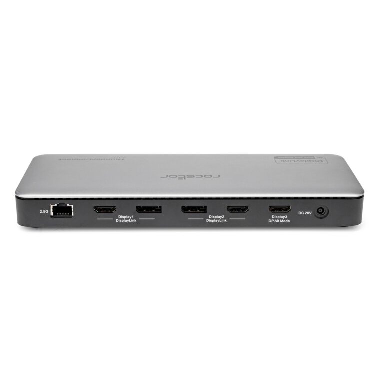 USB-C Tripple Display RD11 Docking Station with DisplayLink and DP 1.4 ...