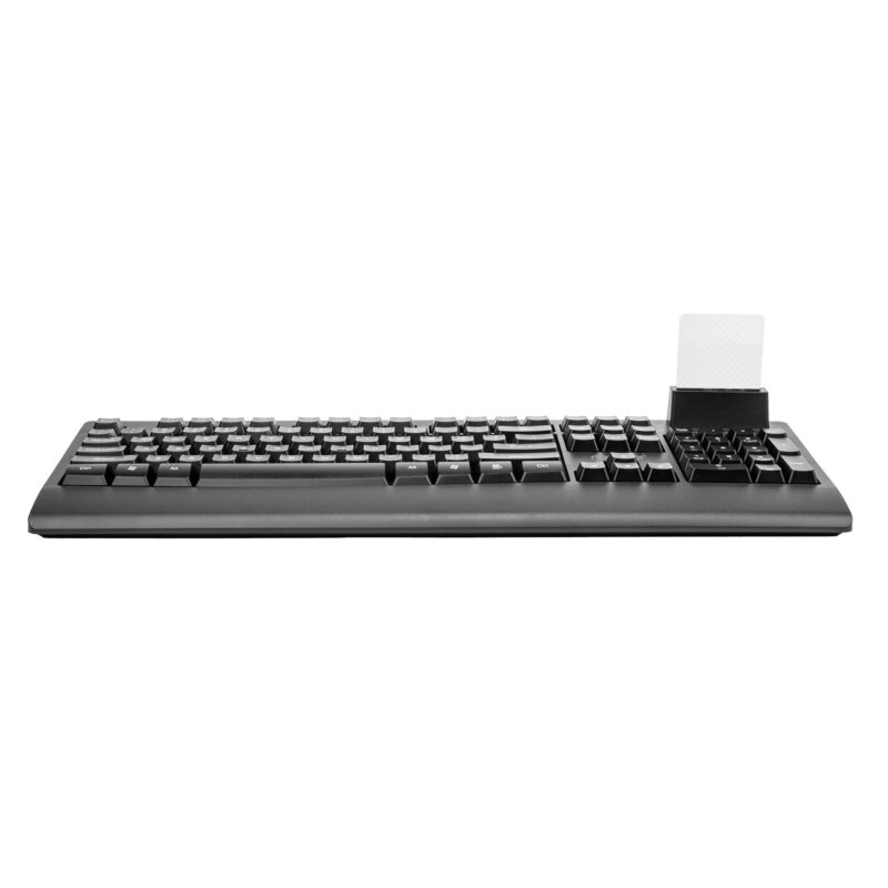 KS18 Security USB Keyboard with Built-in Smart Card Reader – 104 Keys ...