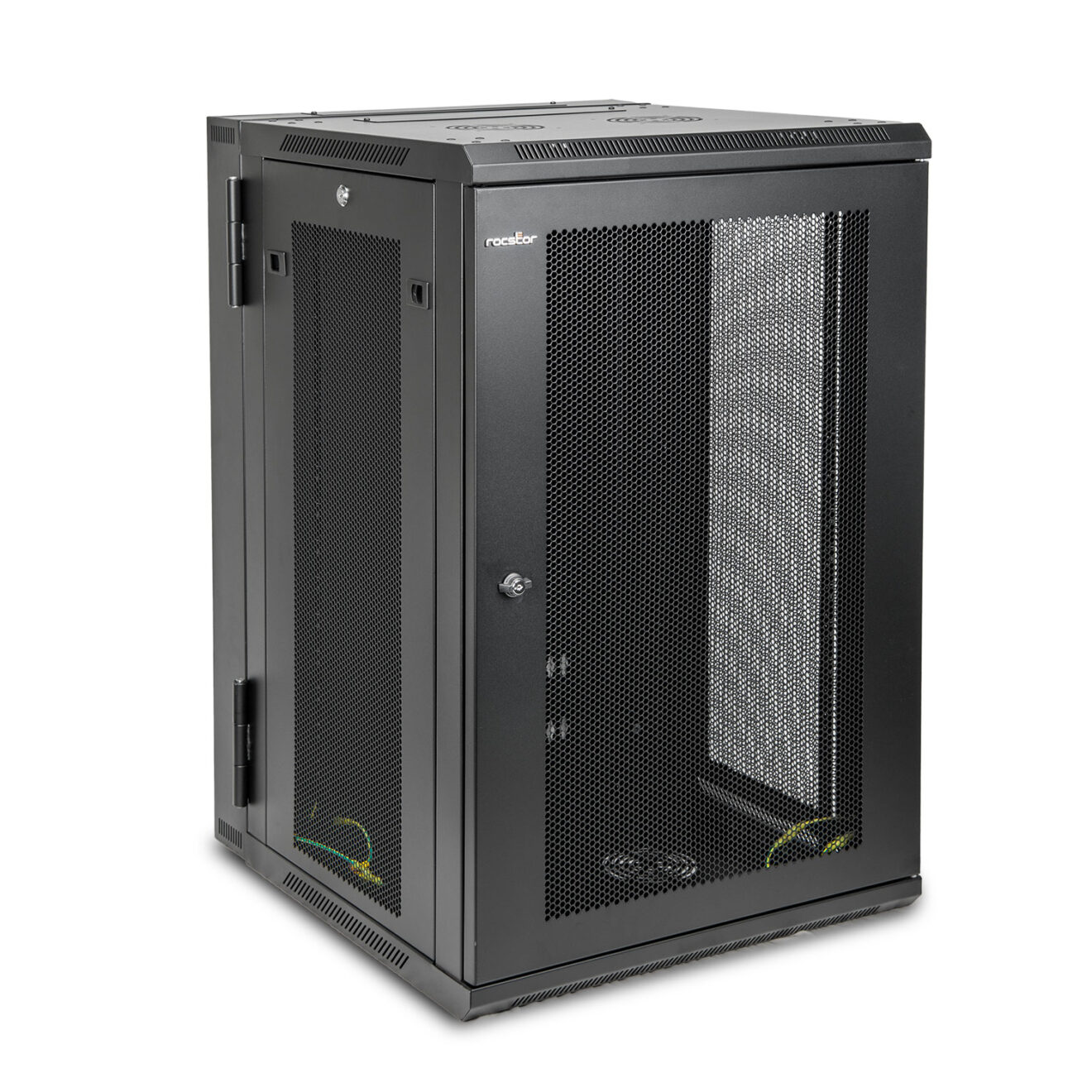 SolidRack 18U UPS-Depth Wall-Mount Half-Height Rack Enclosure – Hinged ...
